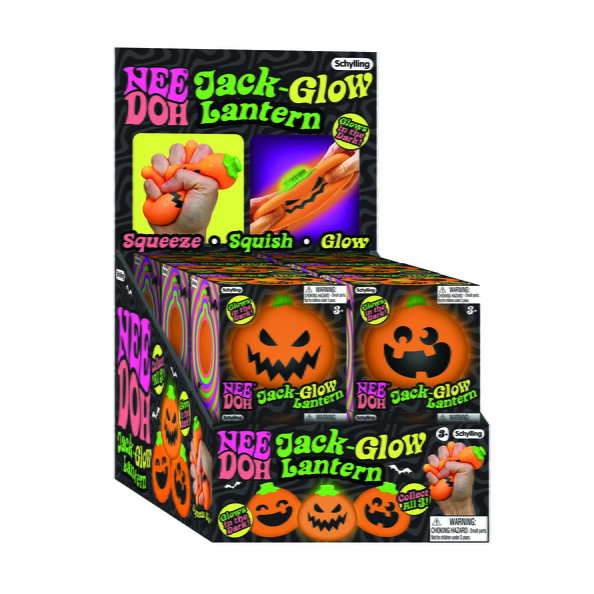 NDWJGL23-Needoween-Jack-Glow-Lantern-NeeDoh-POP-3QR | ImageBank