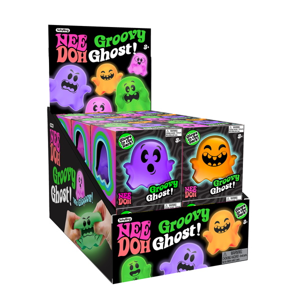 NDWGG24-NeeDoh-Groovy-Ghosts-POP-3QR | ImageBank