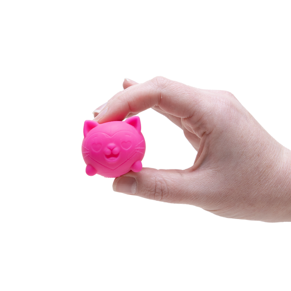 MPCCTND-NeeDoh-Teenie-Cool-Cats-4pk-Product-Pink-Hand | ImageBank